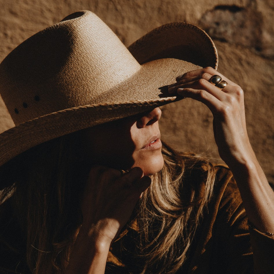 Premium Cowboy Straw Hat: Durango · Handmade in México · Sandoval