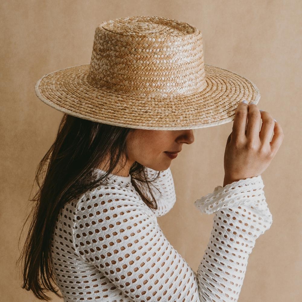 Premium Straw Hat: Puerto Vallarta · Handmade in México · Sandoval
